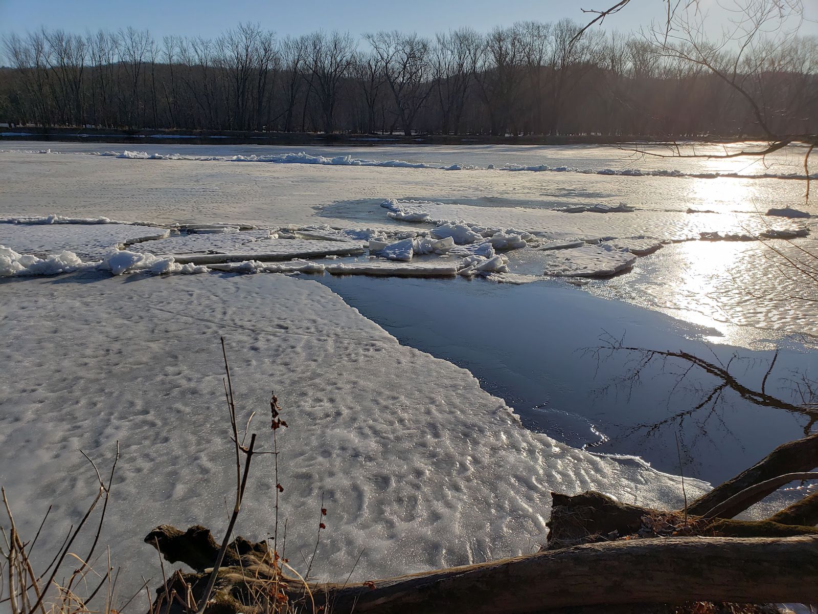 Photos: Ice melting, river flowing, sun rising, spring coming – St ...