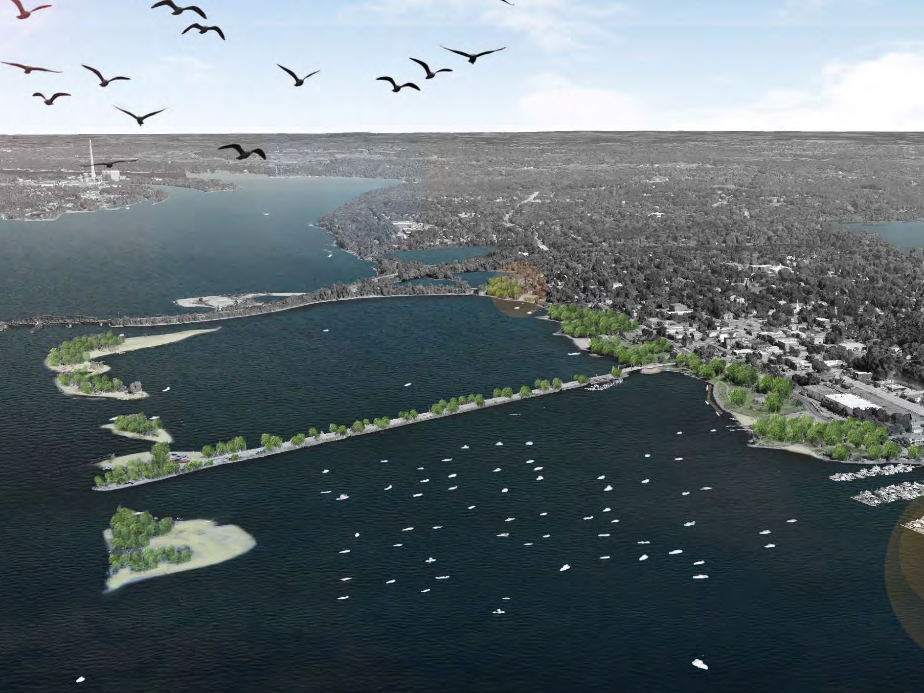 New Hudson wharf will provide visitor boat parking, fishing access – St ...